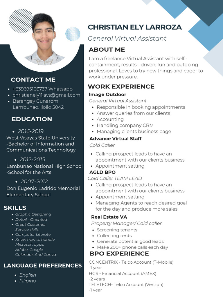 Larroza resume 2 | PDF | Computing | Software