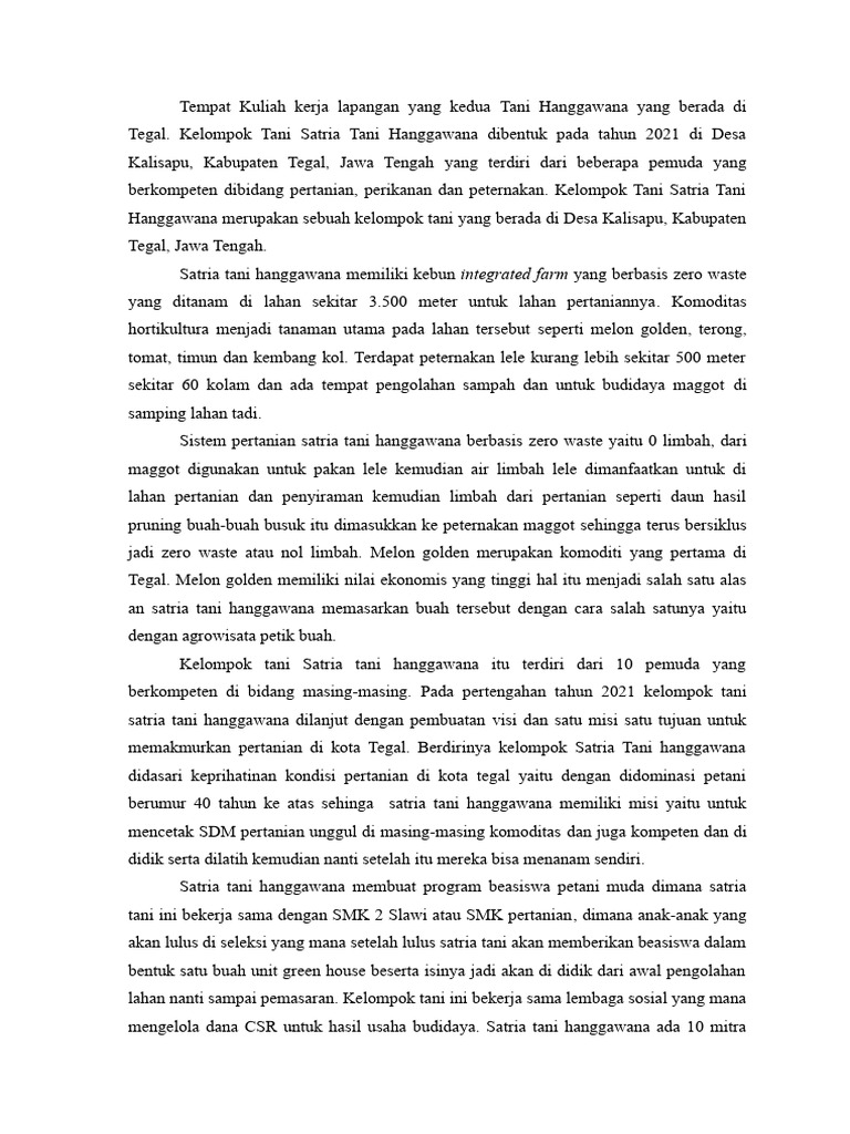 Analisis STH-1 | PDF