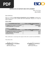 Declaration of Source of Funds PDF | PDF