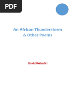 A Stylistic Analysis On The Poem An African Thunderstorm | PDF | Poetry