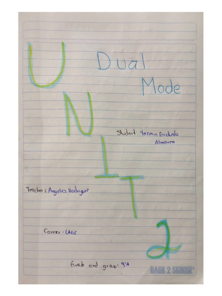 English Unit 2 | PDF