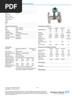 Applicator Sizing for Flowmeters | PDF | Flow Measurement | Fluid Dynamics