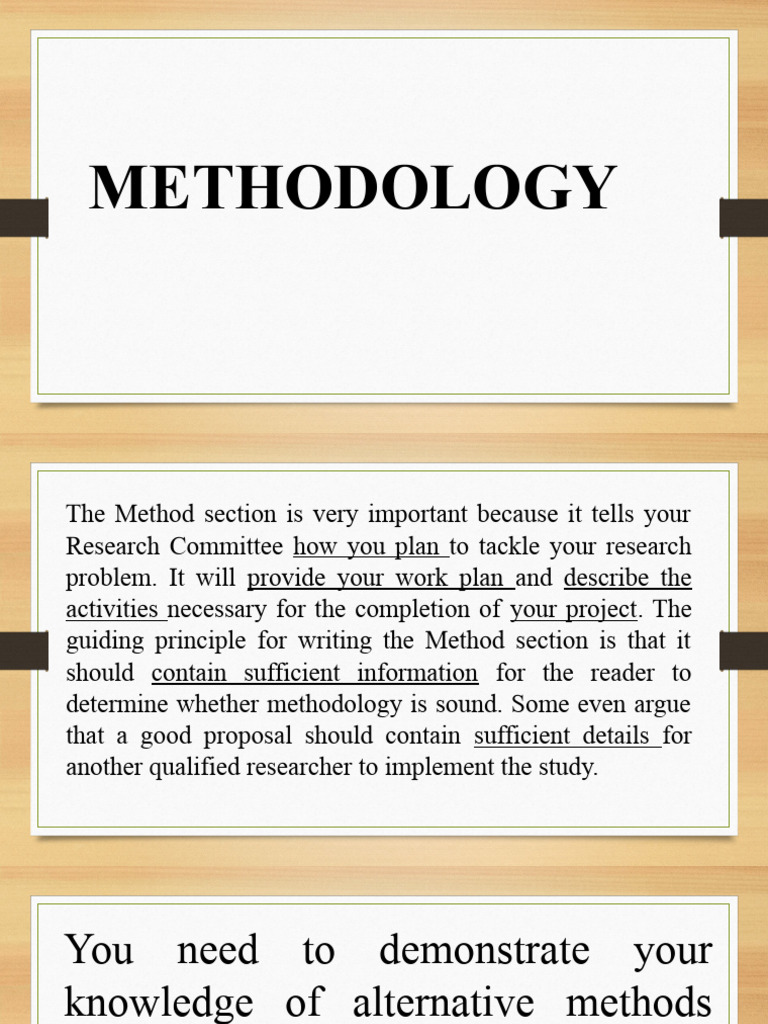 Methodology | PDF | Methodology | Experiment