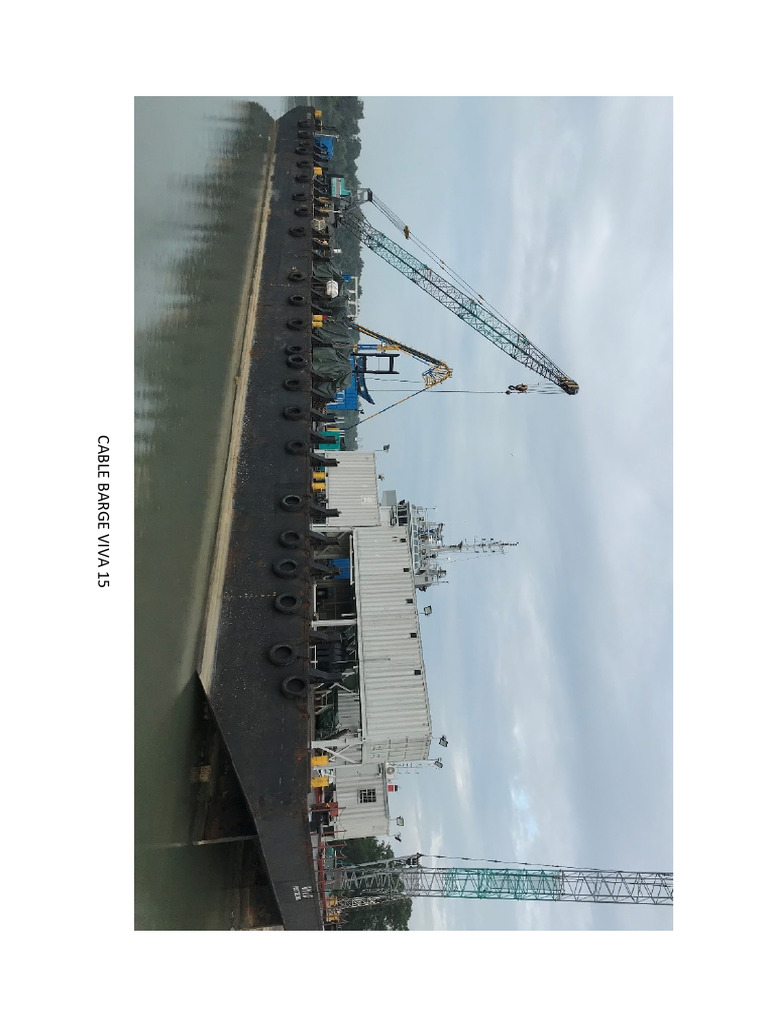Cable Barge Viva 15 R2 2022 | PDF | Shipping | Ships