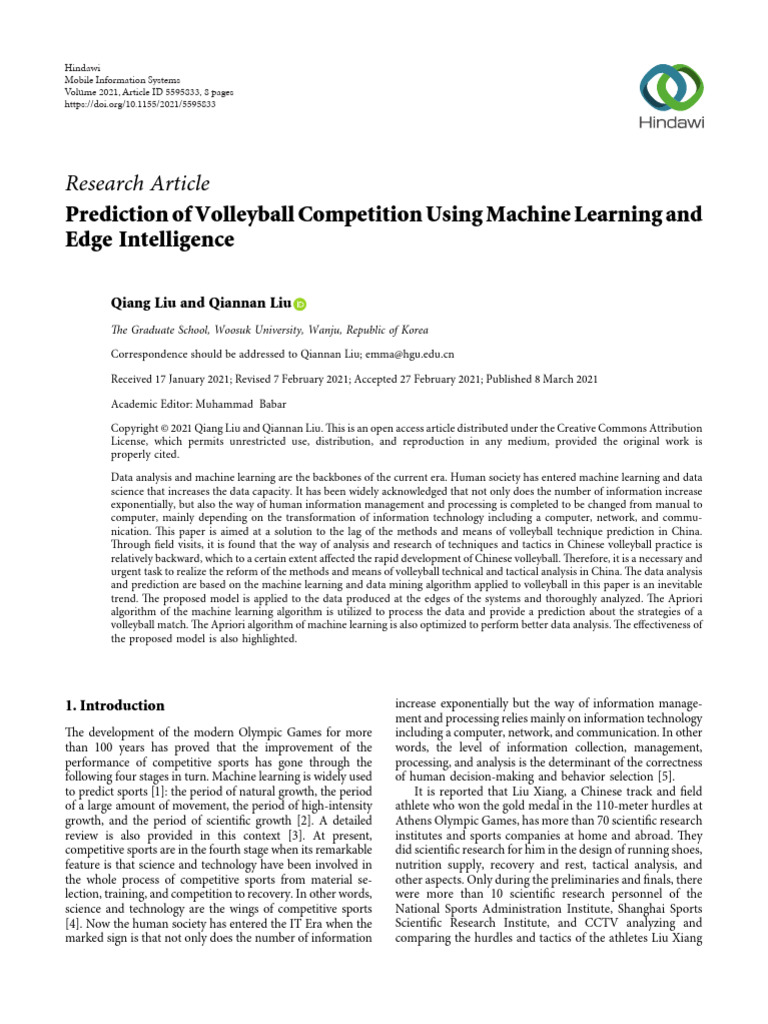 Volley Pdf Machine Learning Databases