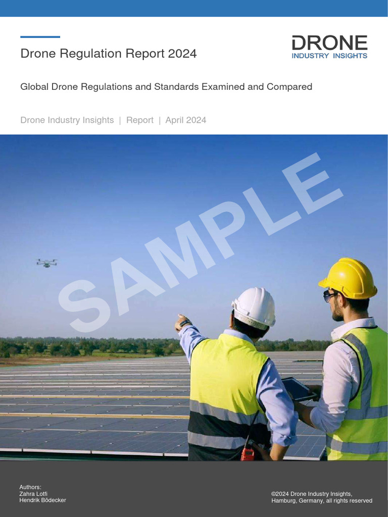 Drone Regulation Report 2024 Sample | PDF | Unmanned Aerial Vehicle ...
