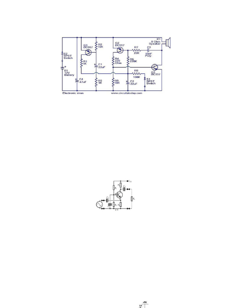 Circuitsanalogicesquematics | PDF
