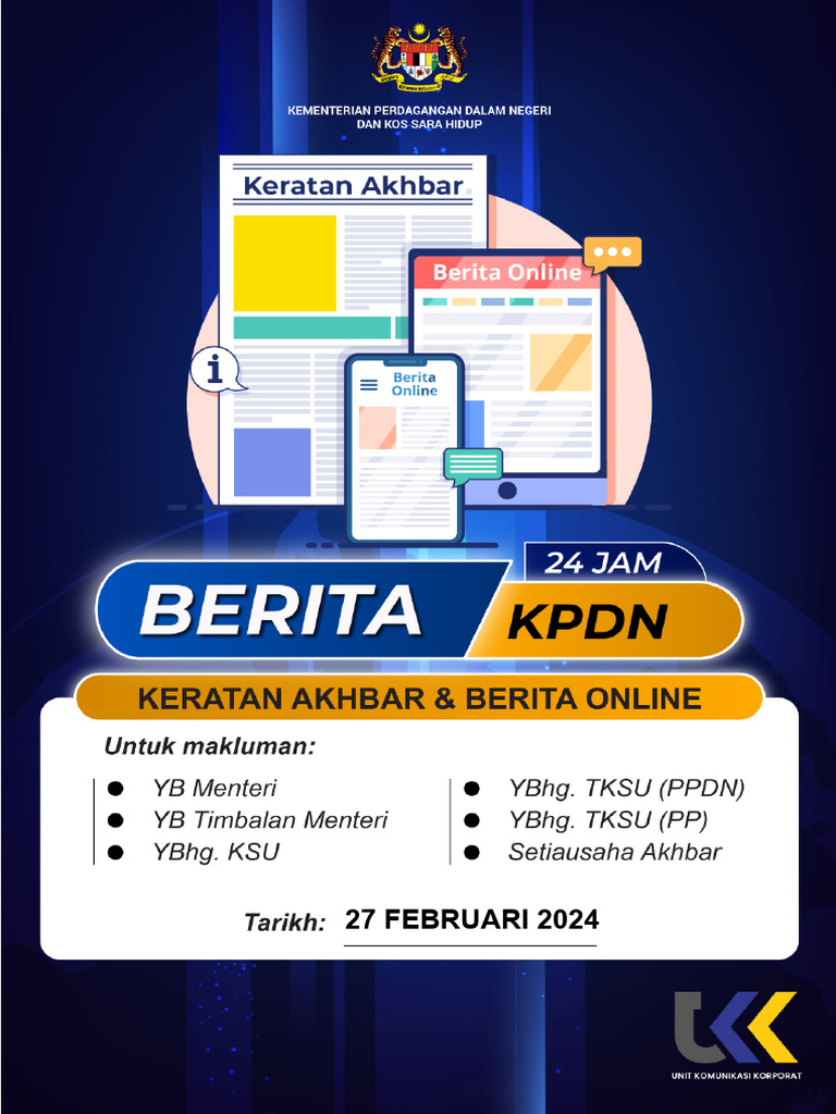 Keratan Akhbar 27 Februari 2024 | PDF