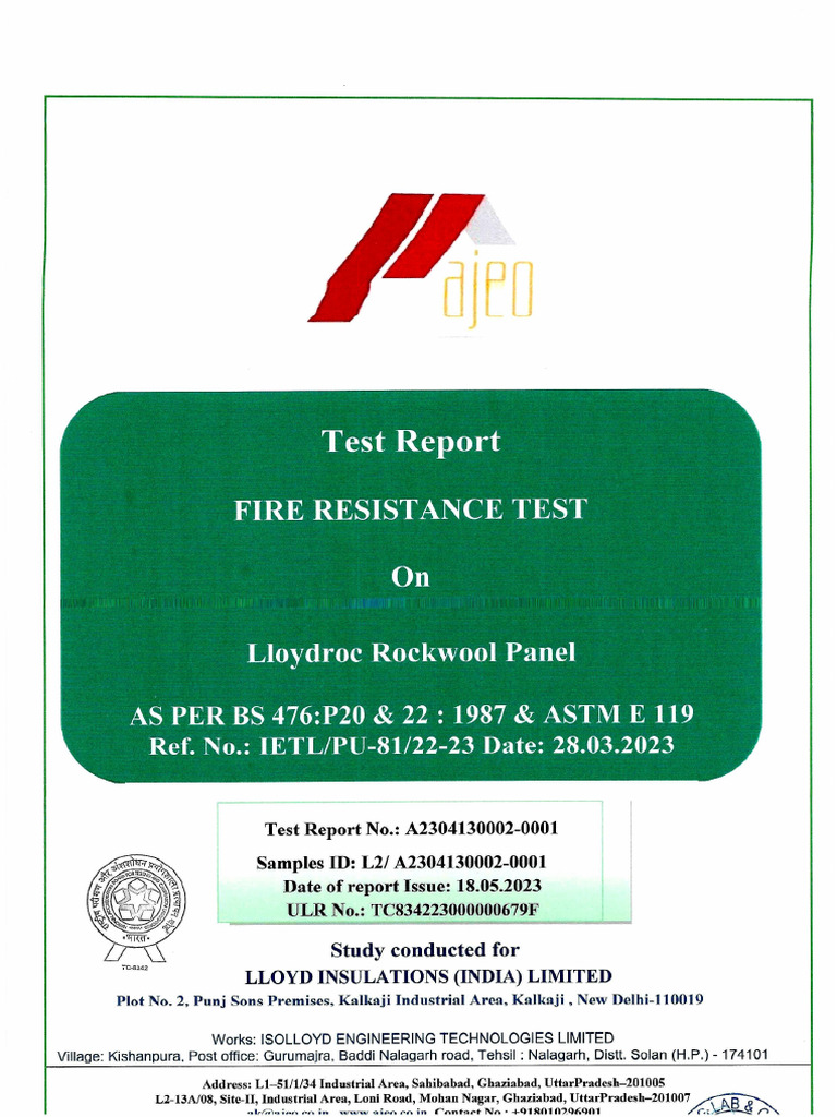 Test Report | PDF