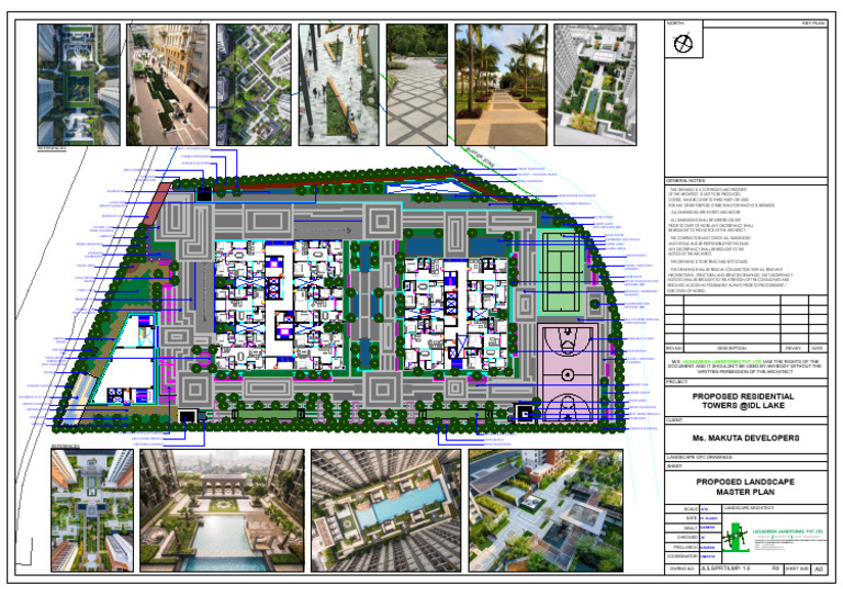 Makuta - Idl Lake - Landscape Master Plan | PDF | Buildings And ...