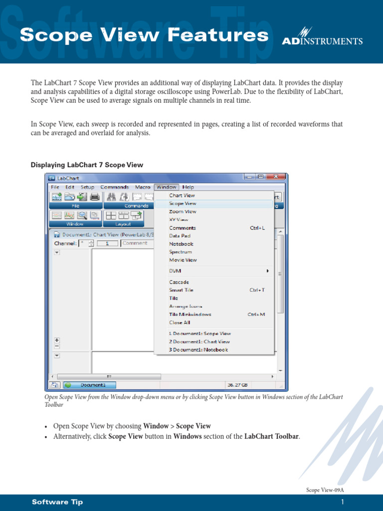 Scope View Feature | PDF | Computing | Computer Engineering