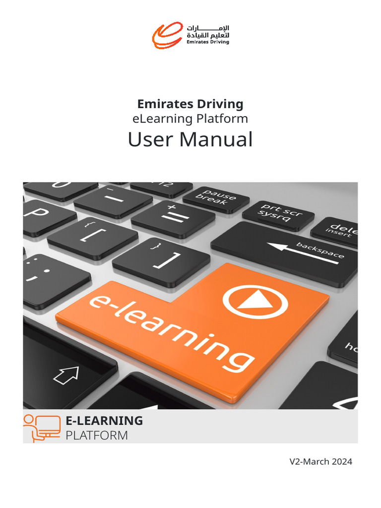 ELearning Platform User Manual | Download Free PDF | Educational ...