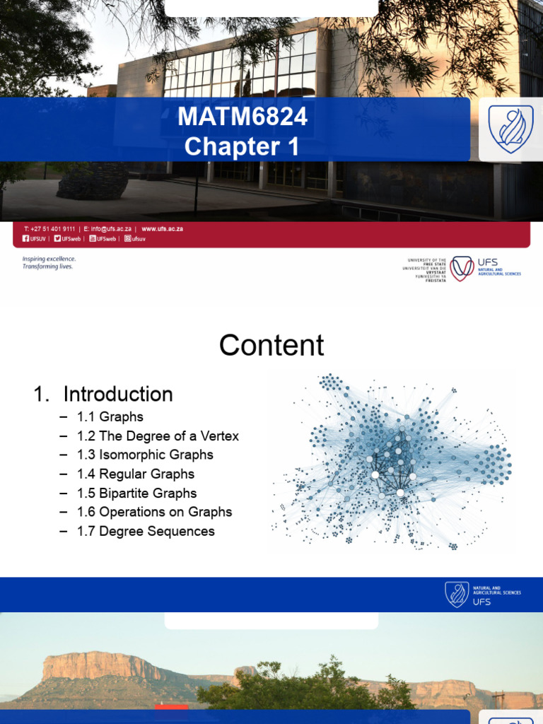 Chapter 1 | PDF | Vertex (Graph Theory) | Mathematical Concepts