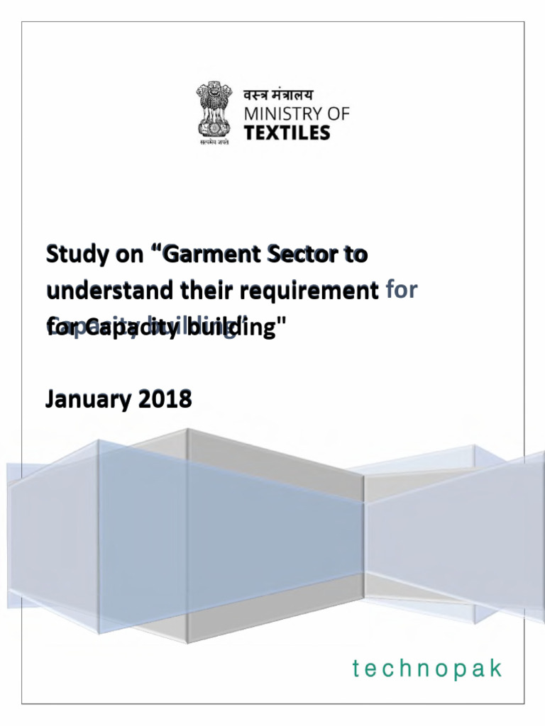 Garment Study - Final Report - 26.02.2018 | PDF | Textiles | Clothing