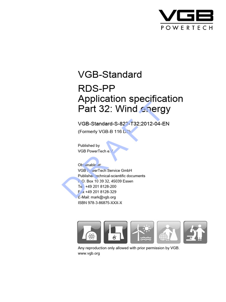 (1library - Net) VGB Standard S 823 t32 en Formerly VGB B 116 d2 Published by VGB Powertech e V ...
