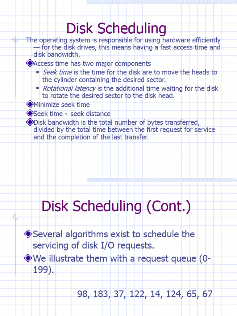 Disk Scheduling | PDF | Computer File | File System Disk Scheduling | PDF | Computer File | File System