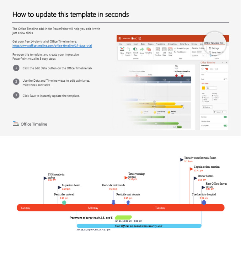Legal Timeline Template - Ws | PDF