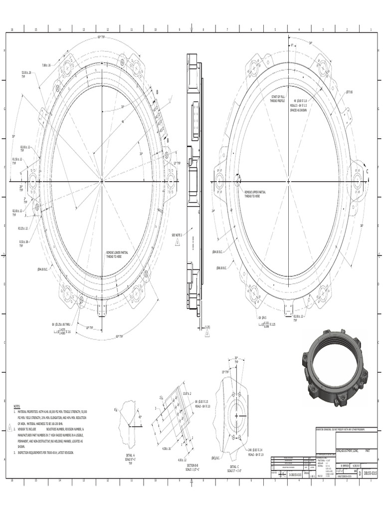 DB155 0315 (Ring Adjustment Cone) Rev.2 | PDF | Mechanical Engineering ...