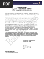 GST Authorization for Company Representation | PDF