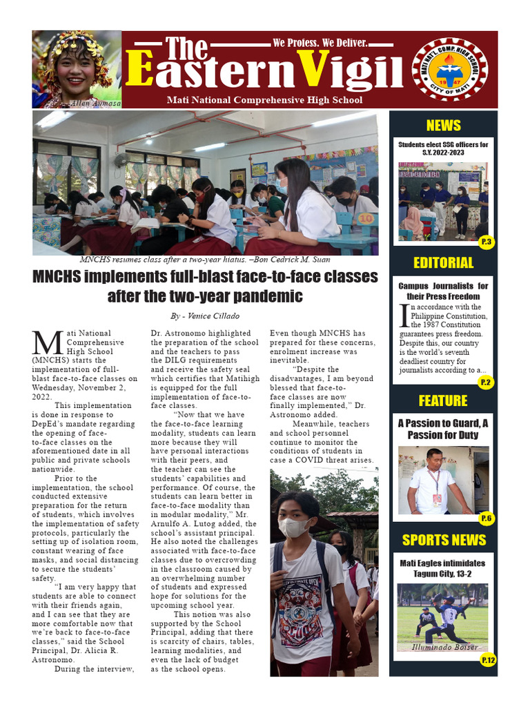 School Paper Fnal | PDF | Freedom Of The Press | Learning