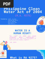 RA 9275 Presentation | PDF