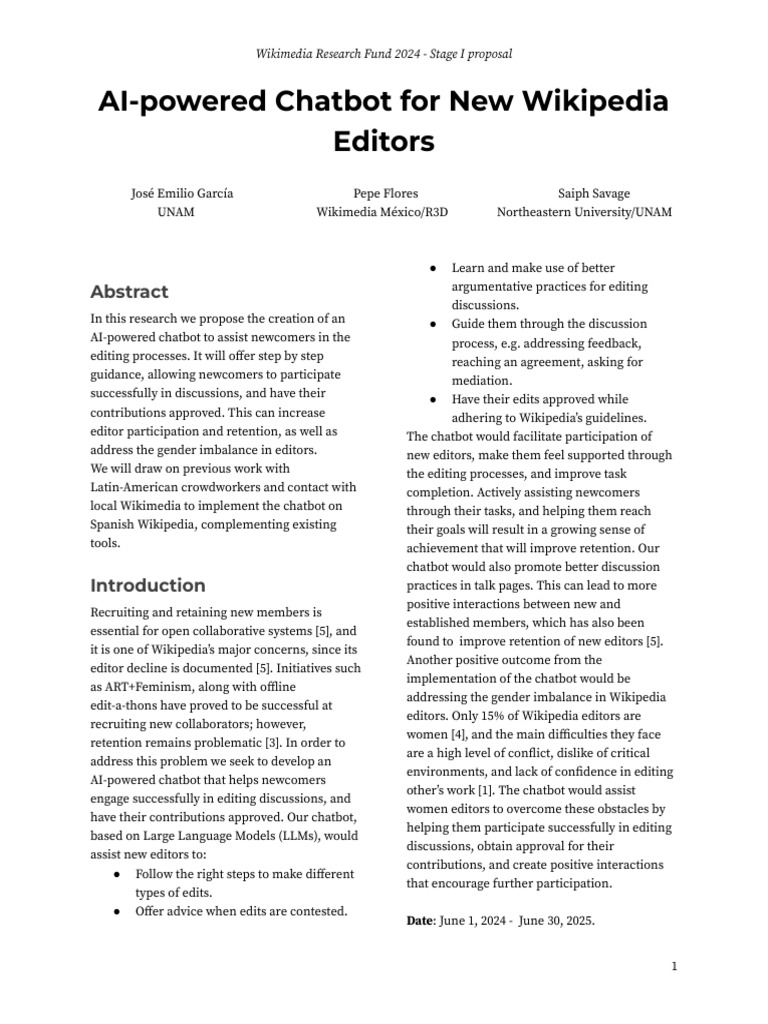 45 Ai Powered Chatbot For New Wik | PDF | Wikipedia