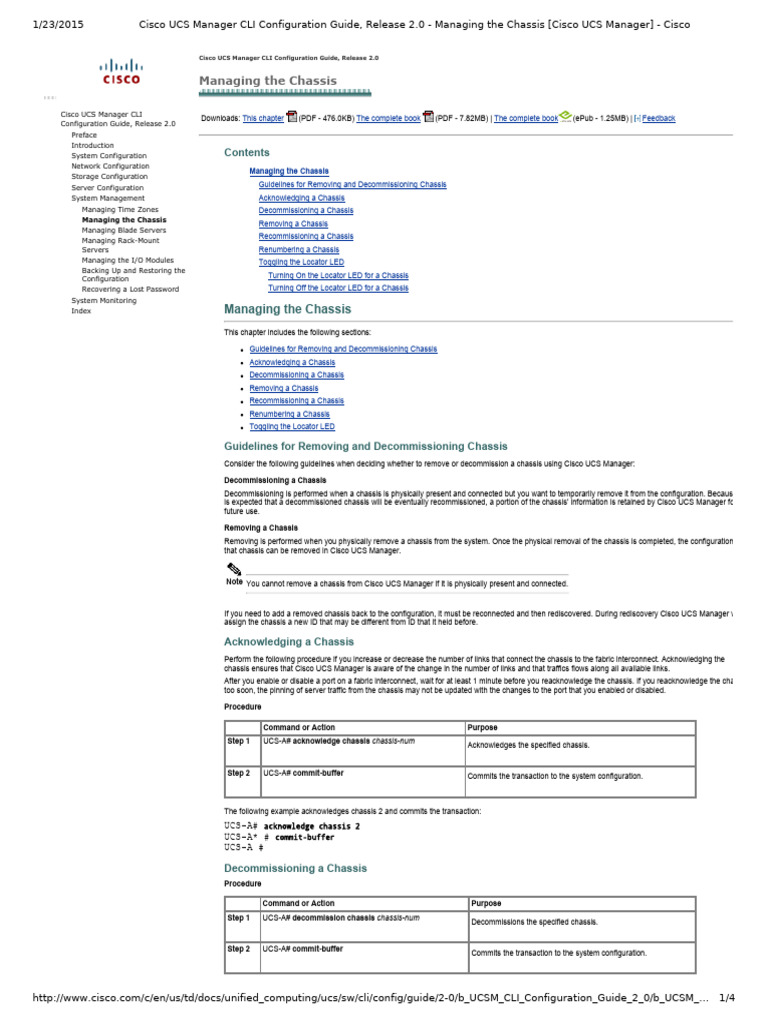 Cisco UCS Manager CLI Configuration Guide, Release 2 | PDF | Software | Computer Science
