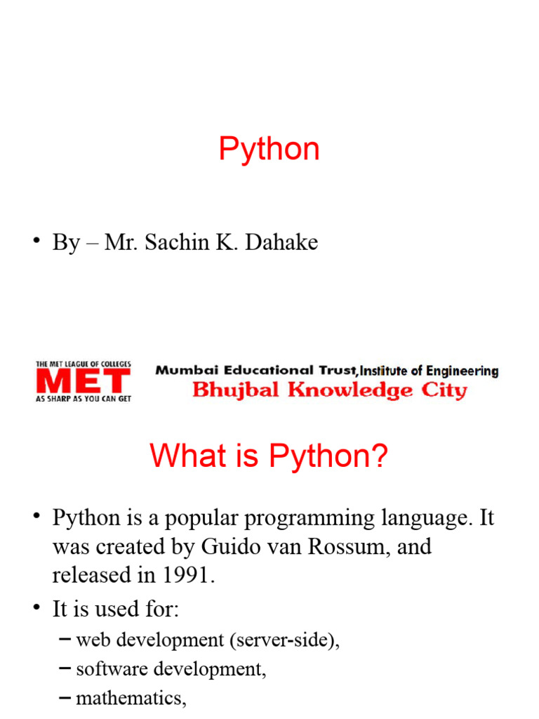 Python | PDF | Python (Programming Language) | Reserved Word Python | PDF | Python (Programming Language) | Reserved Word
