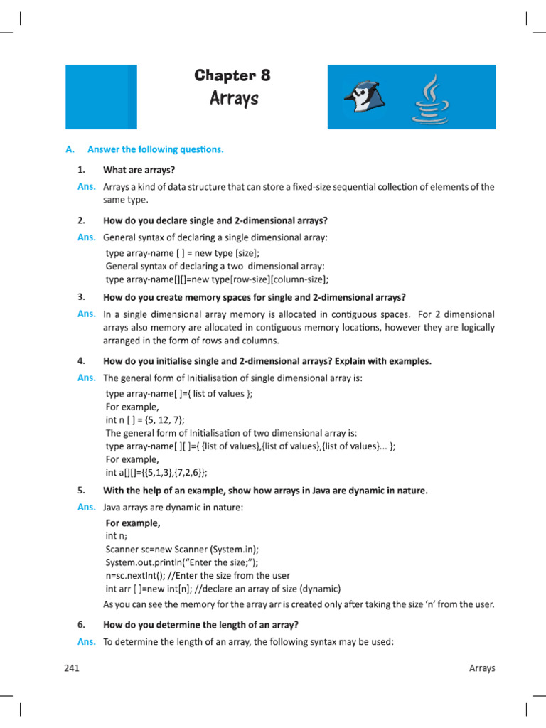 ARRAY | PDF | Integer (Computer Science) | Mathematics ARRAY | PDF | Integer (Computer Science) | Mathematics