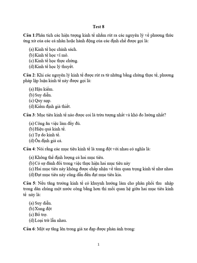 Macro - CK.Test 8 | PDF