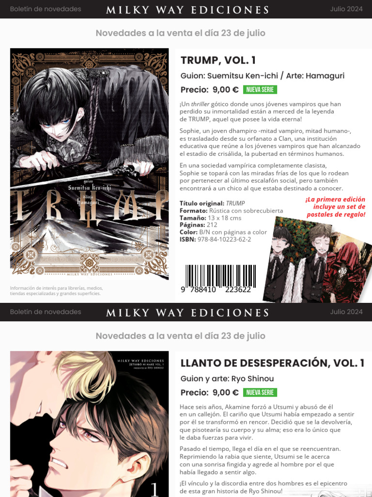 2024-07 MWE Novedades | PDF