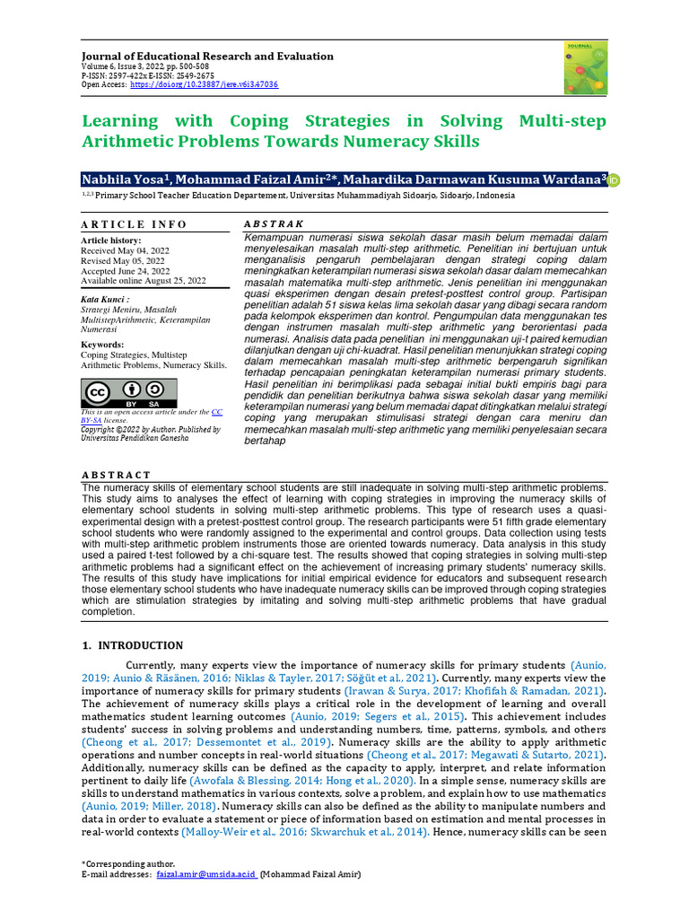 13 +JERE+VOL +6+NO +3+Nabhila+Yosa+500-508 | PDF | Statistics | Learning