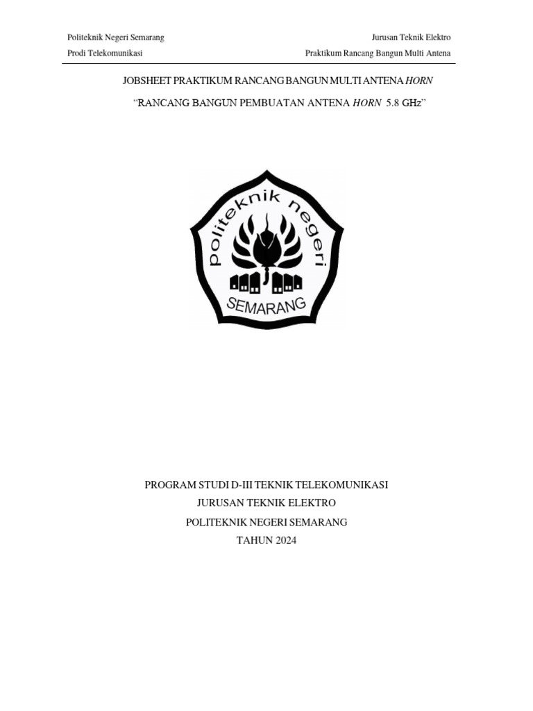 Jobsheet Horn | PDF | Komputer | Teknologi & Rekayasa