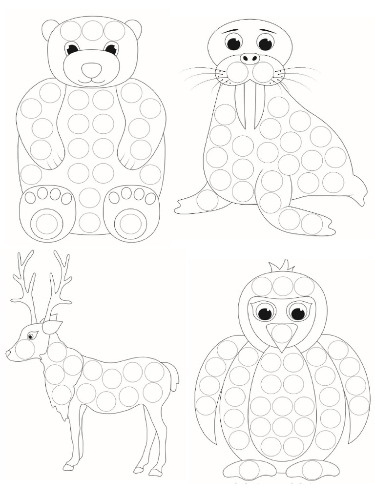 Do To Dot Polar Animals | PDF