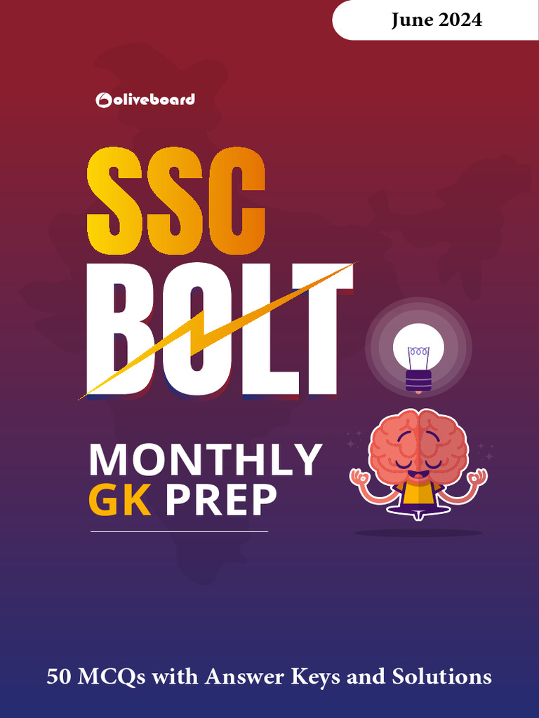 SSC Bolt June 2024 | PDF