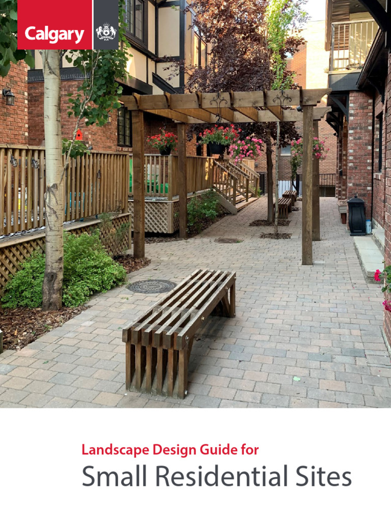 Landscape Design Guide For Small Residential Sites Pdf Mulch