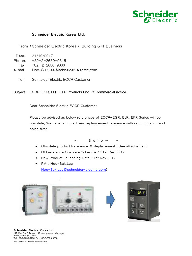 EOCR-EGR, ELR, EFR Products Update | PDF | Electrical Engineering ...