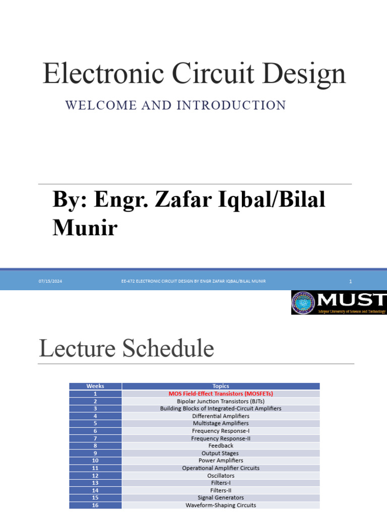 Lec01 Mosfet Autosaved 1 Pdf Mosfet Field Effect Transistor