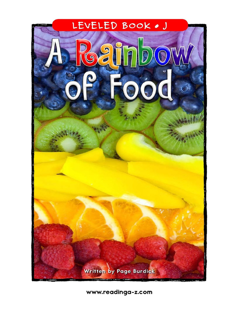 A Rainbow of Food | PDF