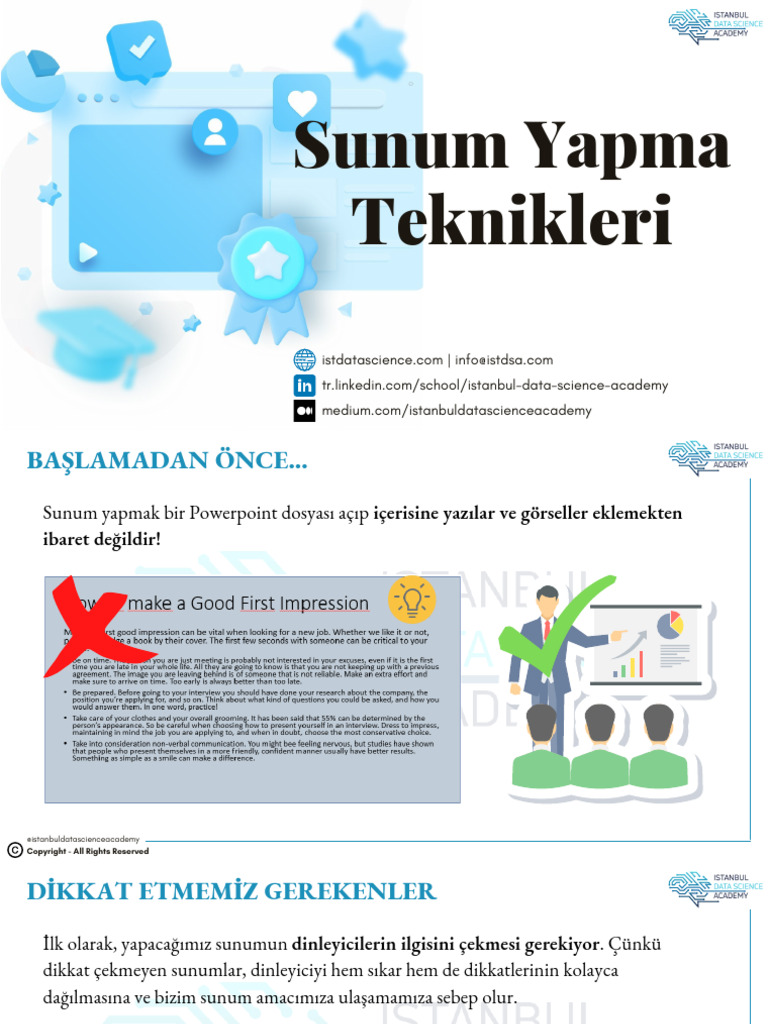 Sunum Yapma Teknikleri | PDF