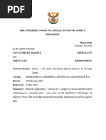 SARFU Case Summary | PDF | Judgment (Law) | Government