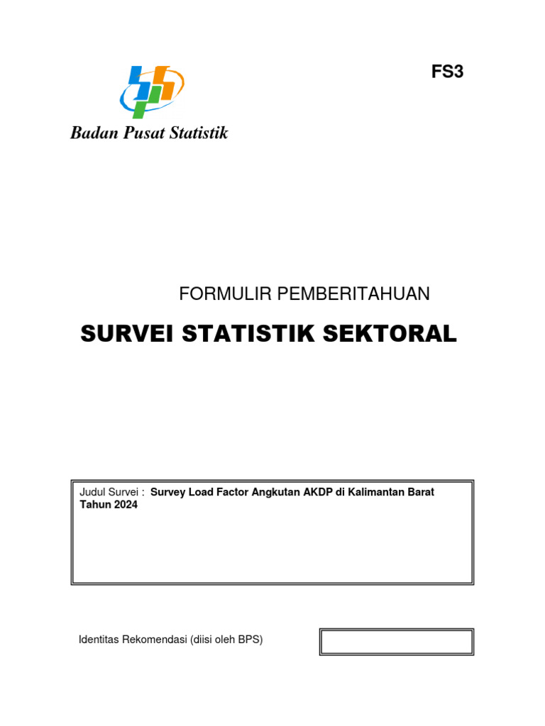 Survey Dan MS Load Factor | PDF