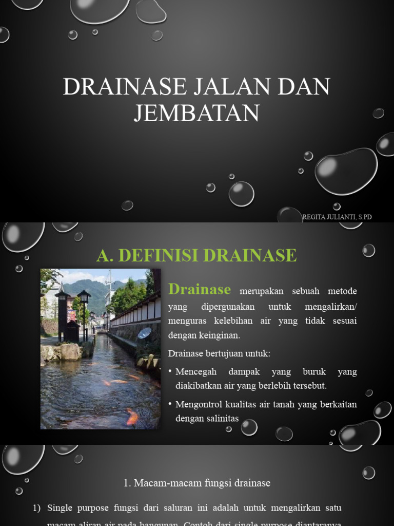 DRAINASE JALAN DAN JEMBATAN | PDF