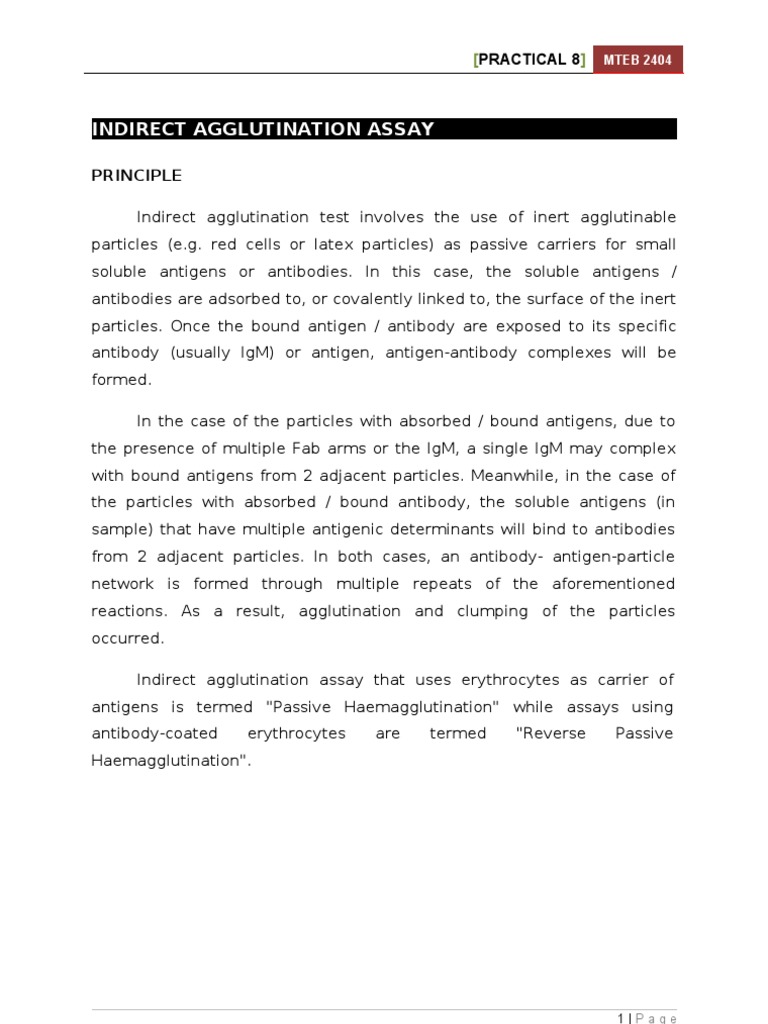 Rapid Plasma Reagin (RPR) Test | PDF | Antibody | Antigen