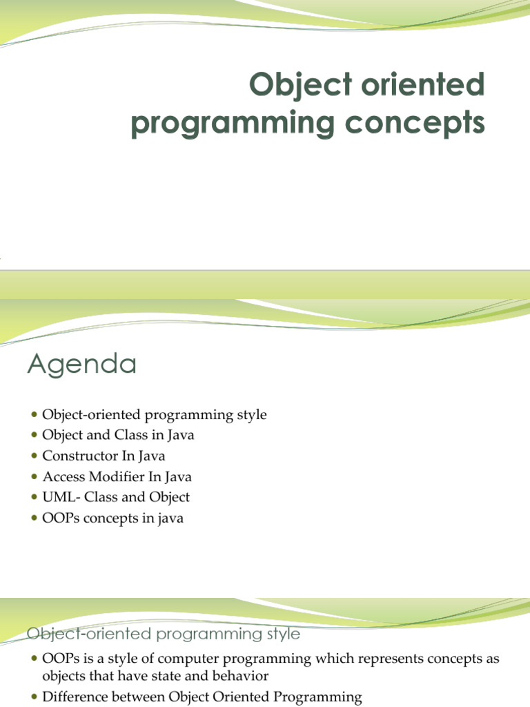 Ite 2132 Object Oriented Programming Concepts Pdf Programming Constructor Object