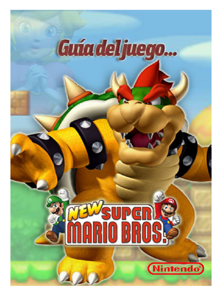 Guía de New Super Mario Bros (NDS) | PDF | Mario | Estrellas