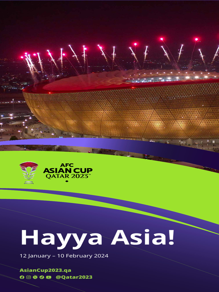 AFC Asian Cup Qatar 2023 Schedule | PDF | Doha | Association Football