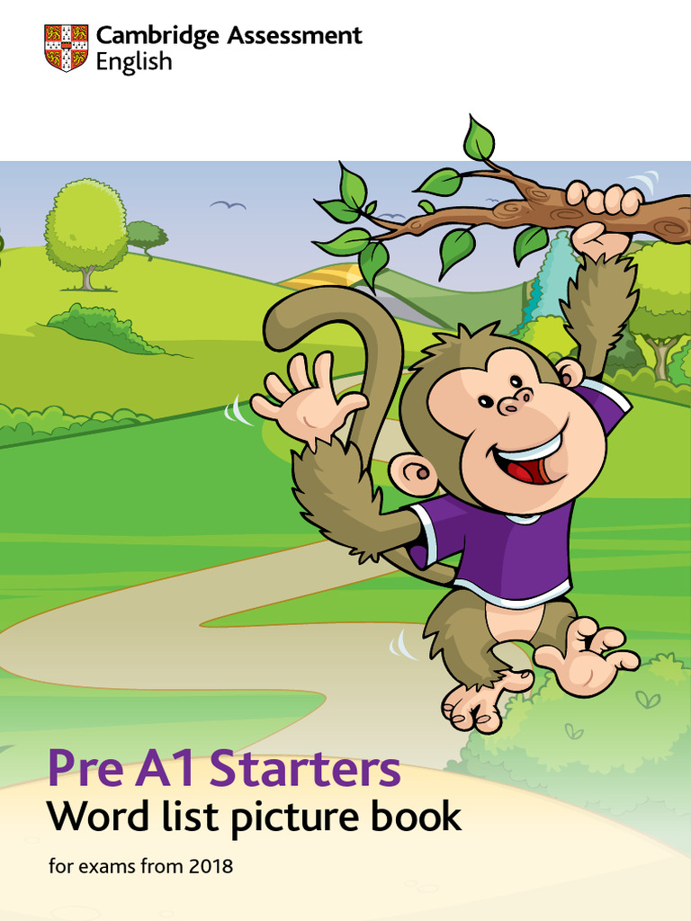 Pre A1 Starters Word List Guide | PDF