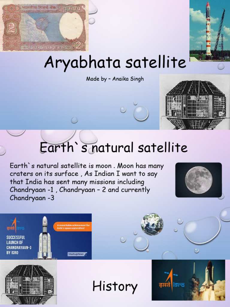Aryabhata Satellite: Launch and Legacy | PDF