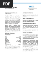 Product Bulletin - PC-11 | PDF | Membrane | Chemistry